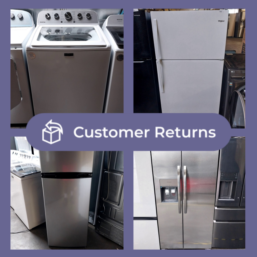 #1368 Liquidation Half Truckload of 24 Customer Return Appliances in ...