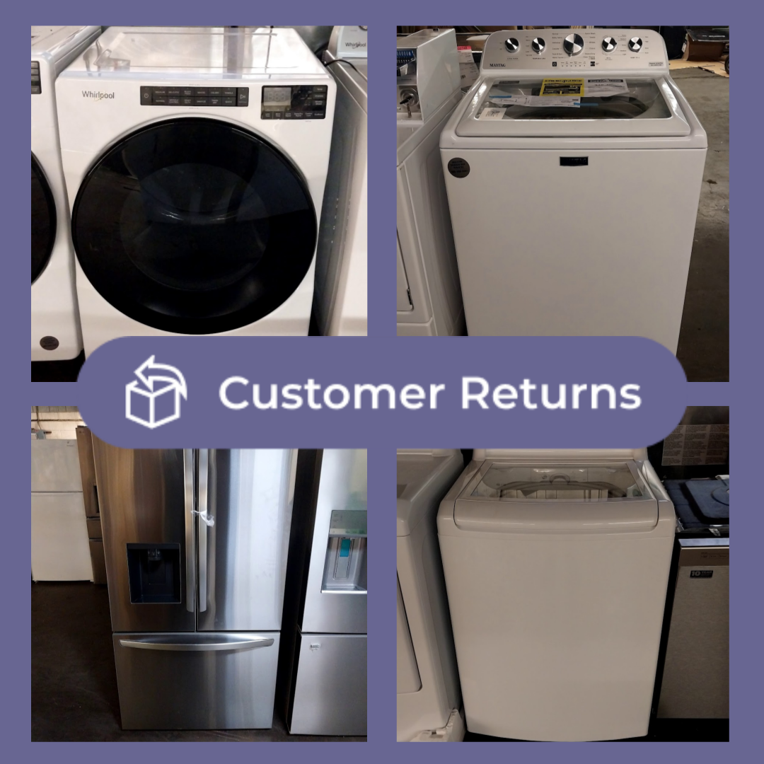 #1355 Liquidation Half Truckload of 23 Customer Return Appliances in ...