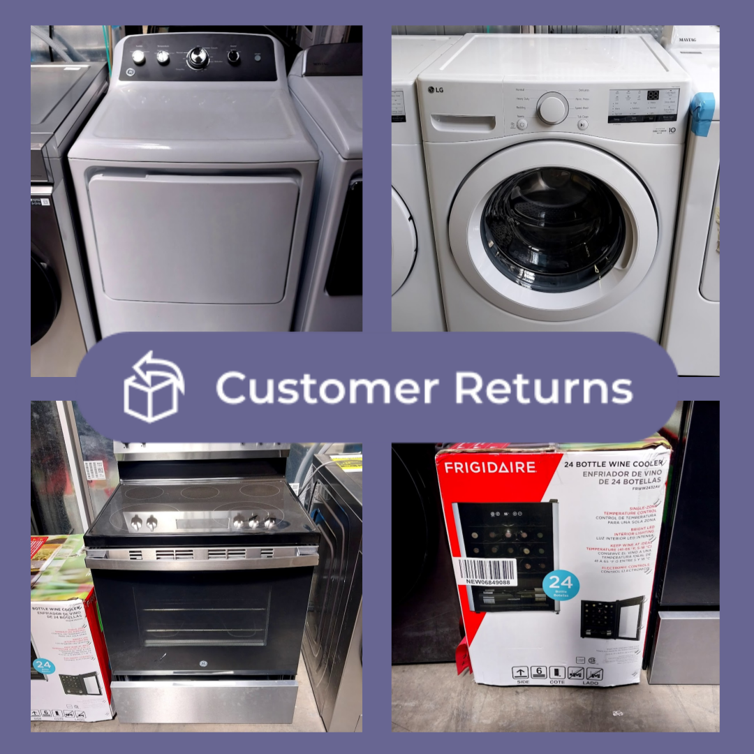 #1406 Liquidation Half Truckload of 23 Customer Return Appliances in ...