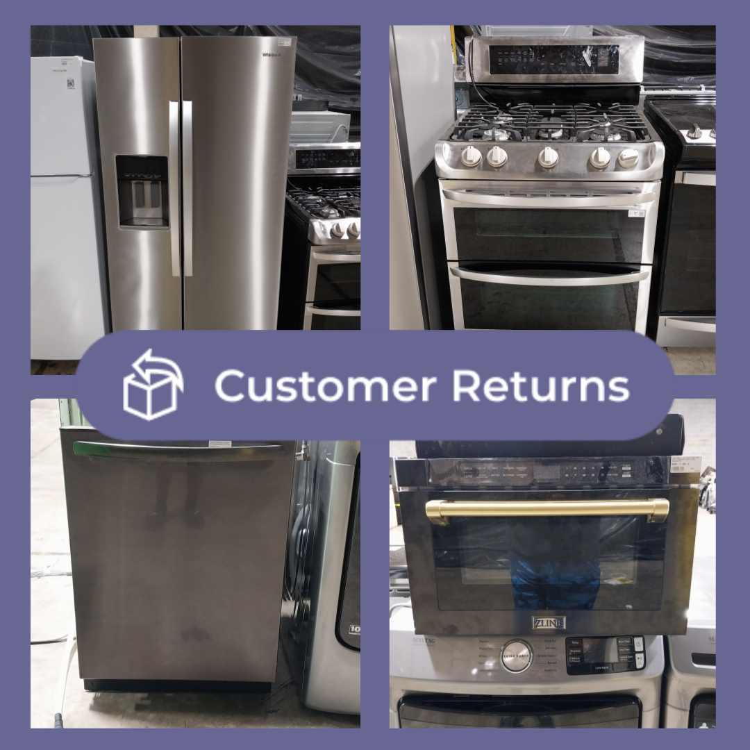 #1296 Liquidation Half Truckload of 21 Customer Return Appliances in ...