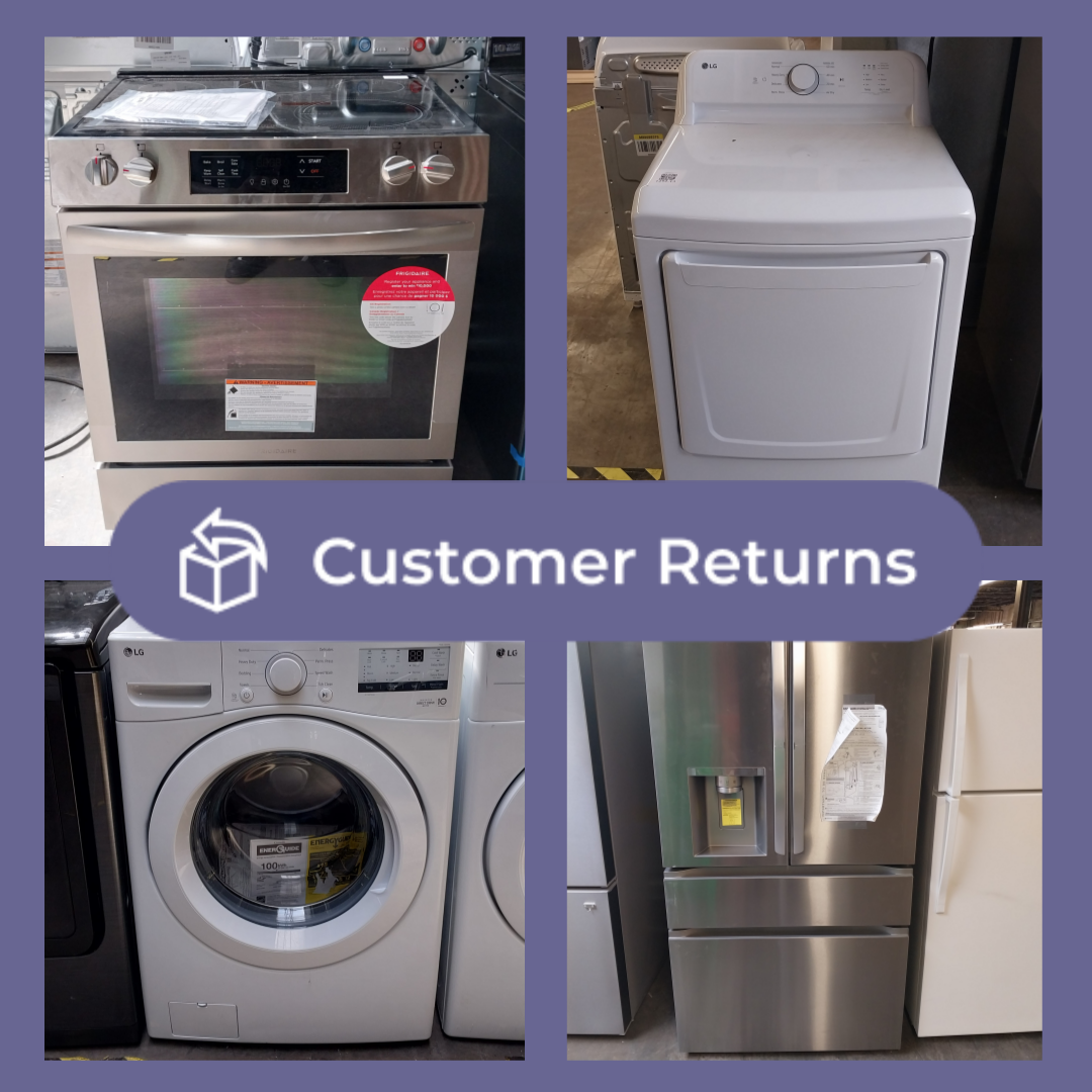 #1347 Liquidation Half Truckload of 23 Customer Return Appliances in ...