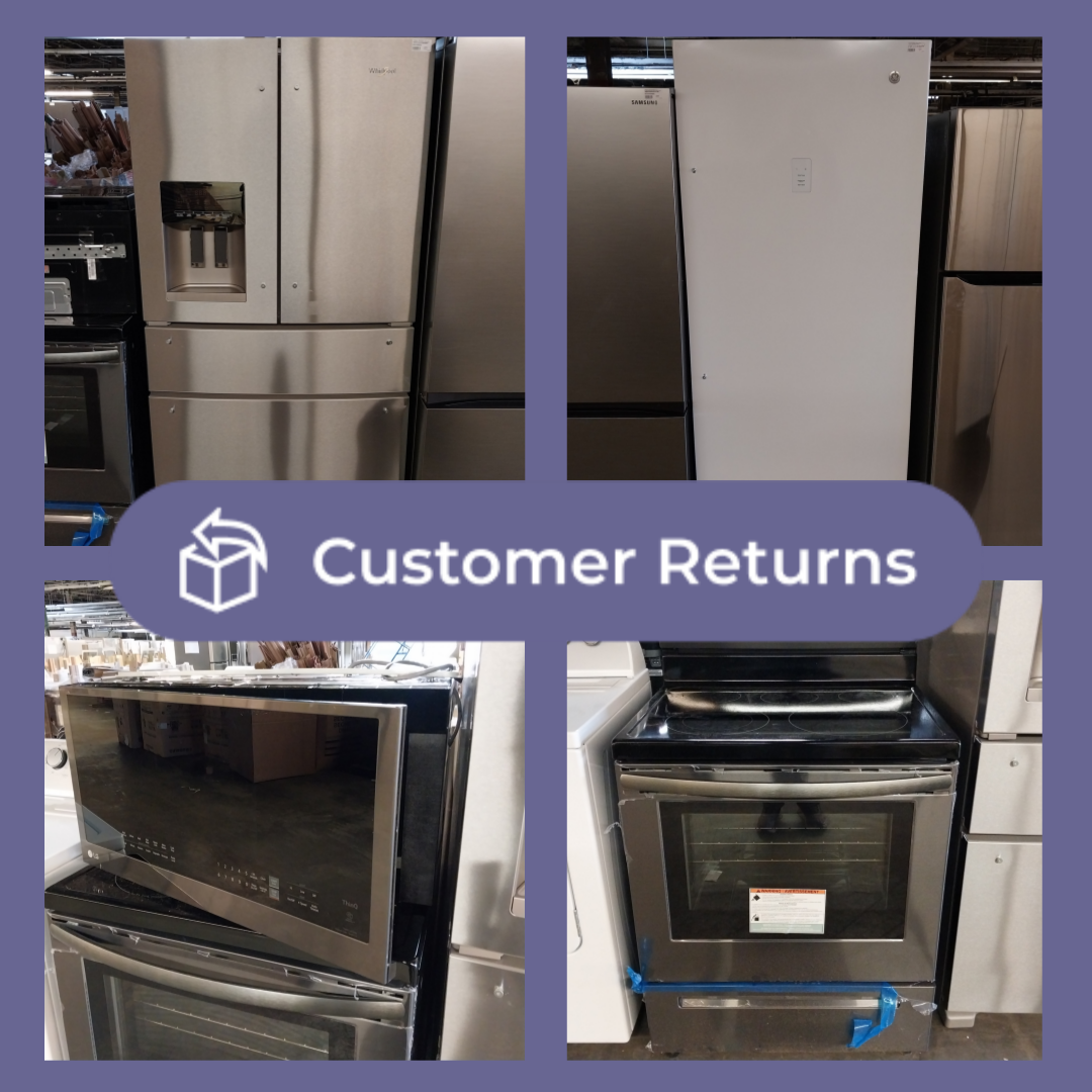 #1261 Liquidation Half Truckload of 27 Customer Return Appliances in ...