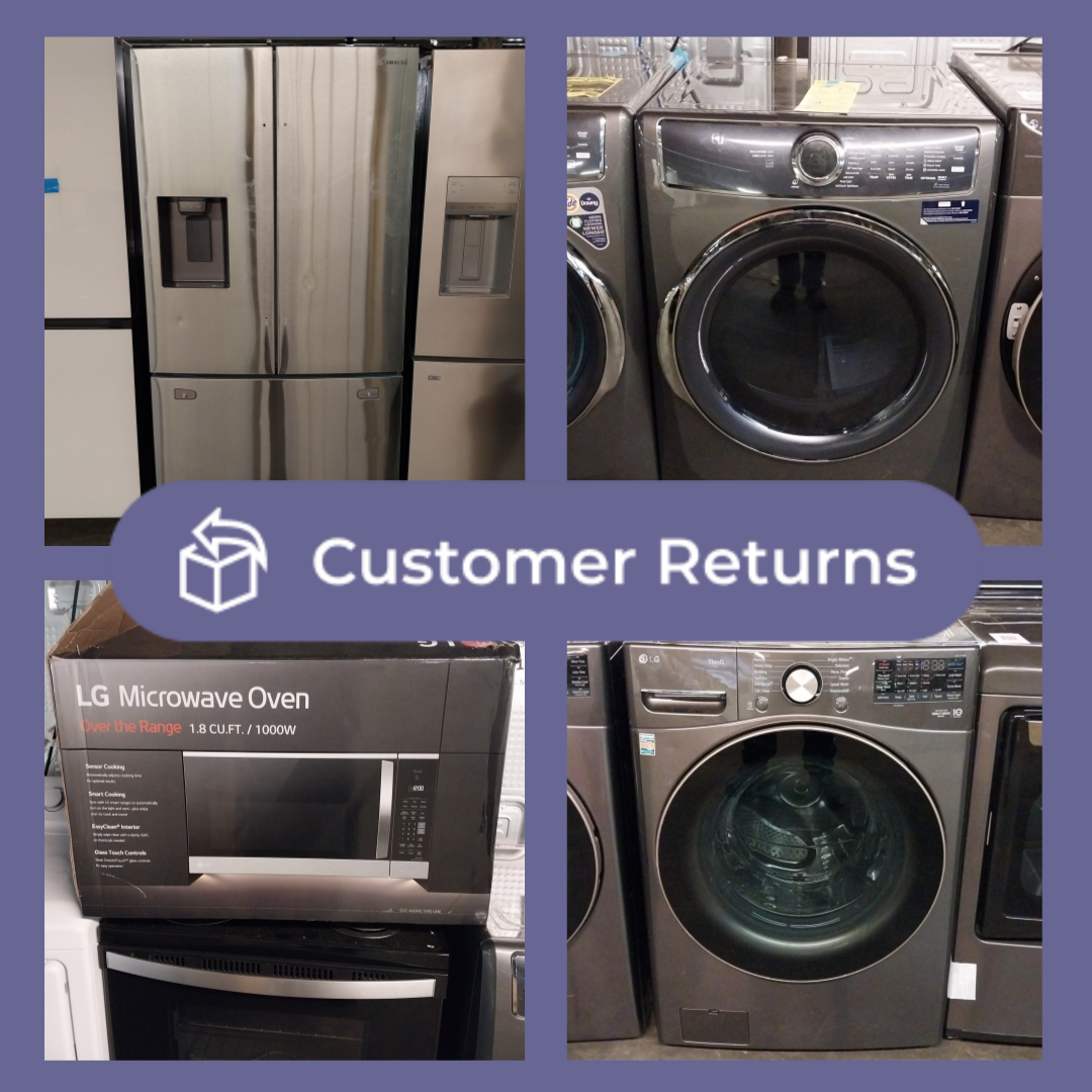 #1245 Liquidation Half Truckload of 23 Customer Return Appliances in ...