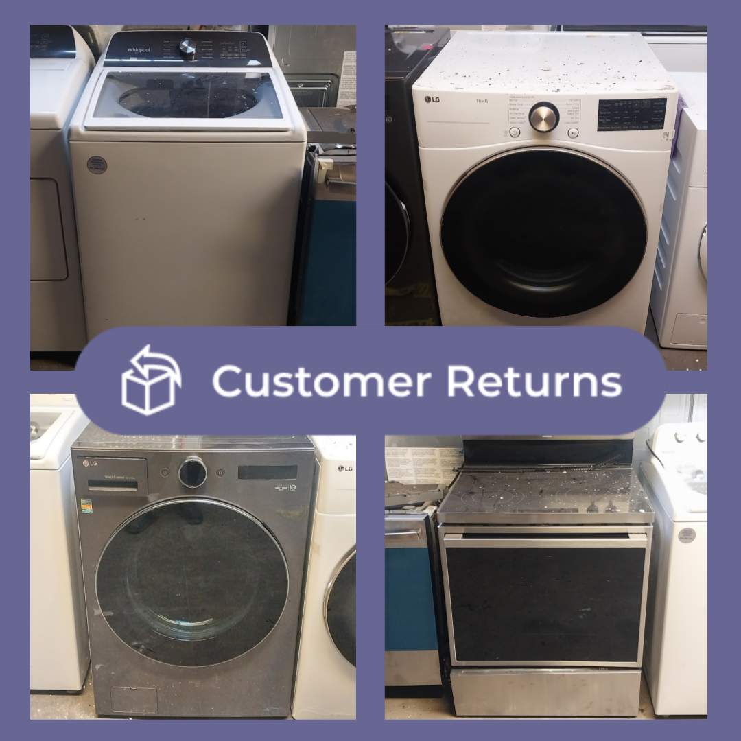 #1485 Liquidation Half Truckload of 25 Customer Return Appliances in ...