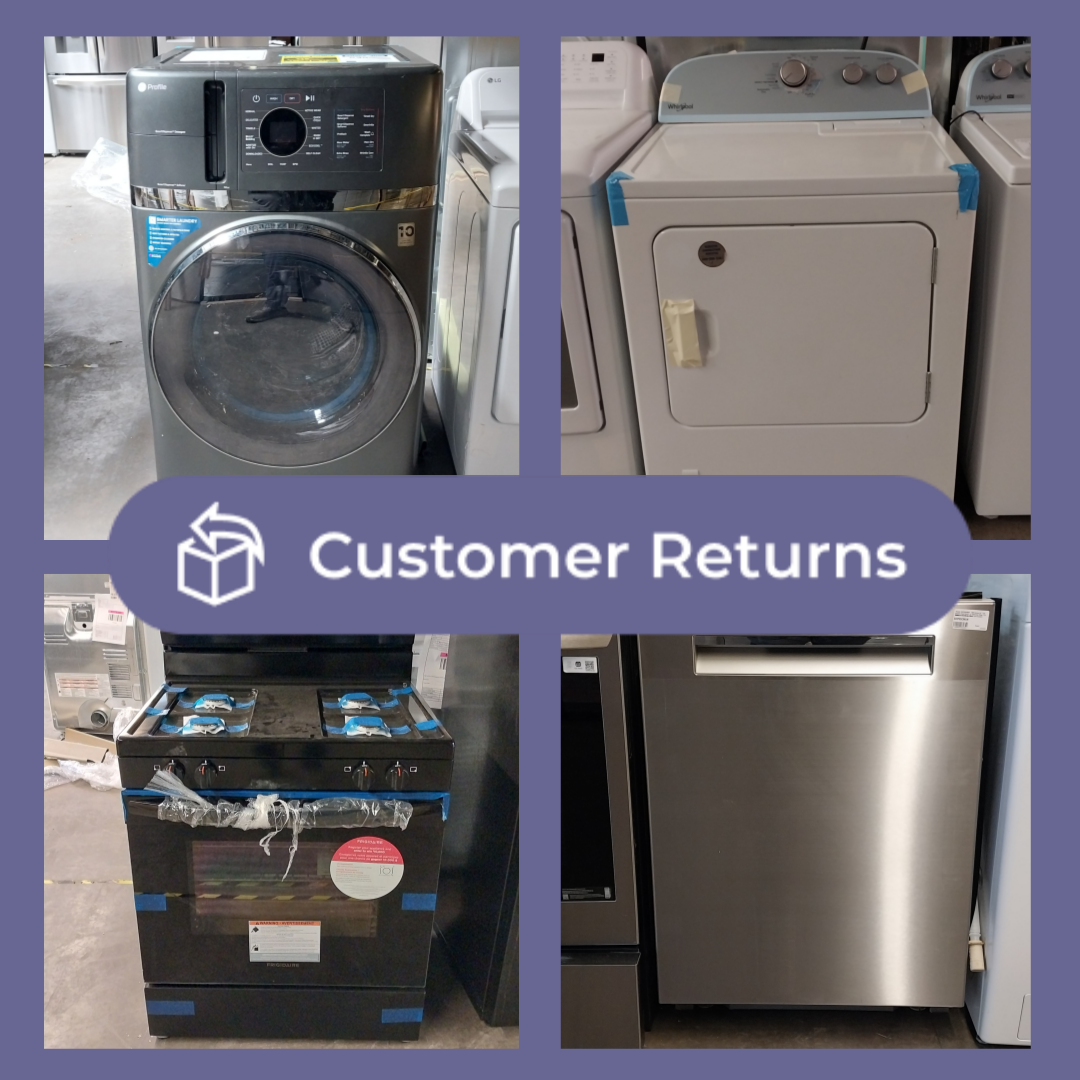 #1303 Liquidation Half Truckload of 21 Customer Return Appliances in ...