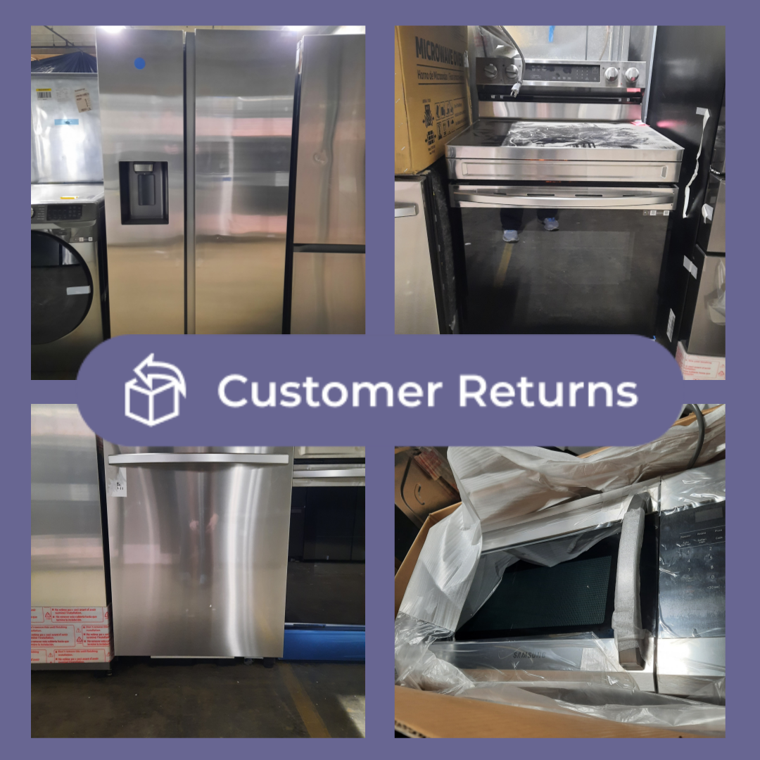 #1274 Liquidation Half Truckload of 13 Customer Return Appliances in ...