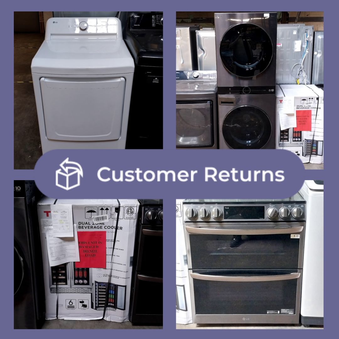 #1386 Liquidation Half Truckload of 25 Customer Return Appliances in ...